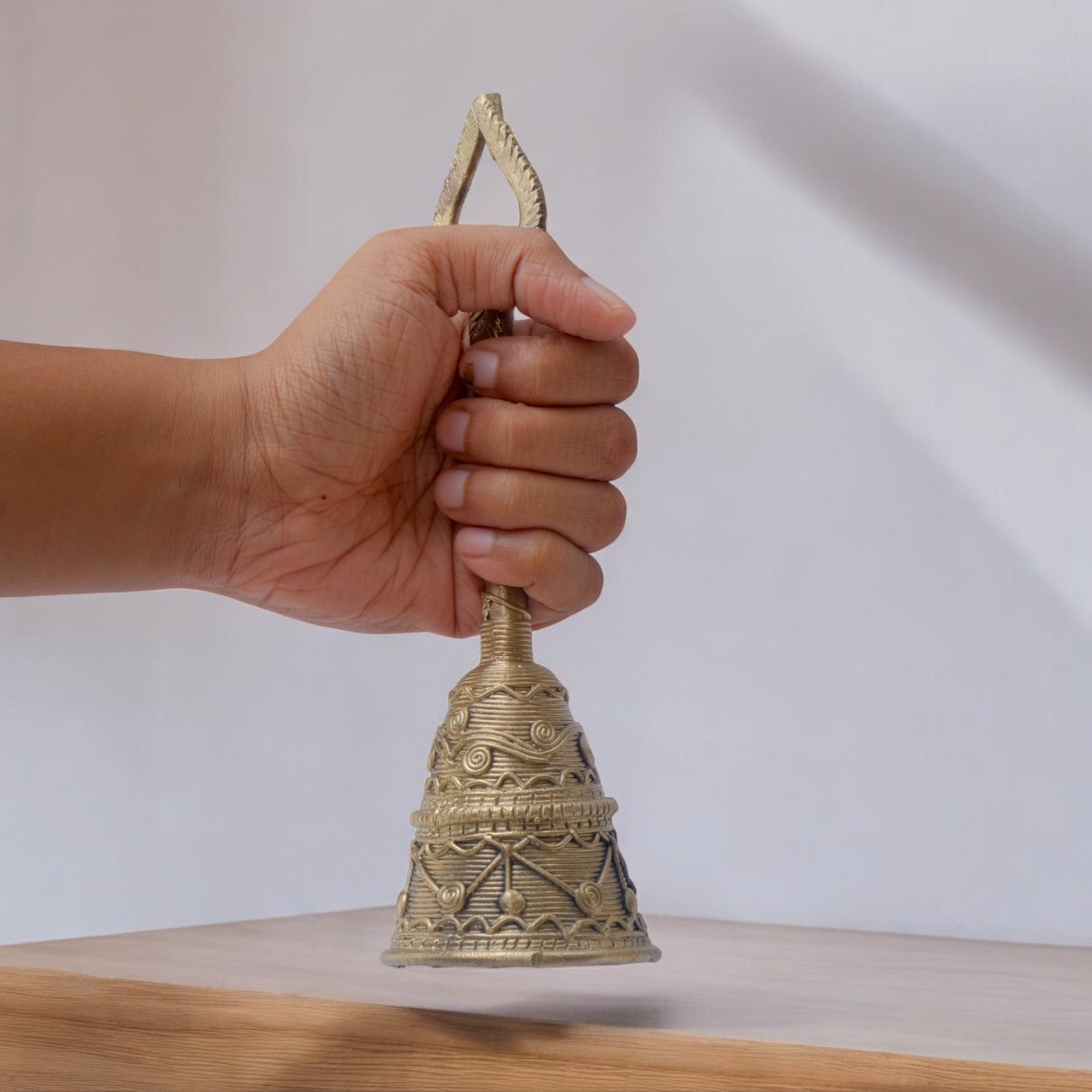 Dhokra Craft - Handmade Bell For Puja – KalaKart