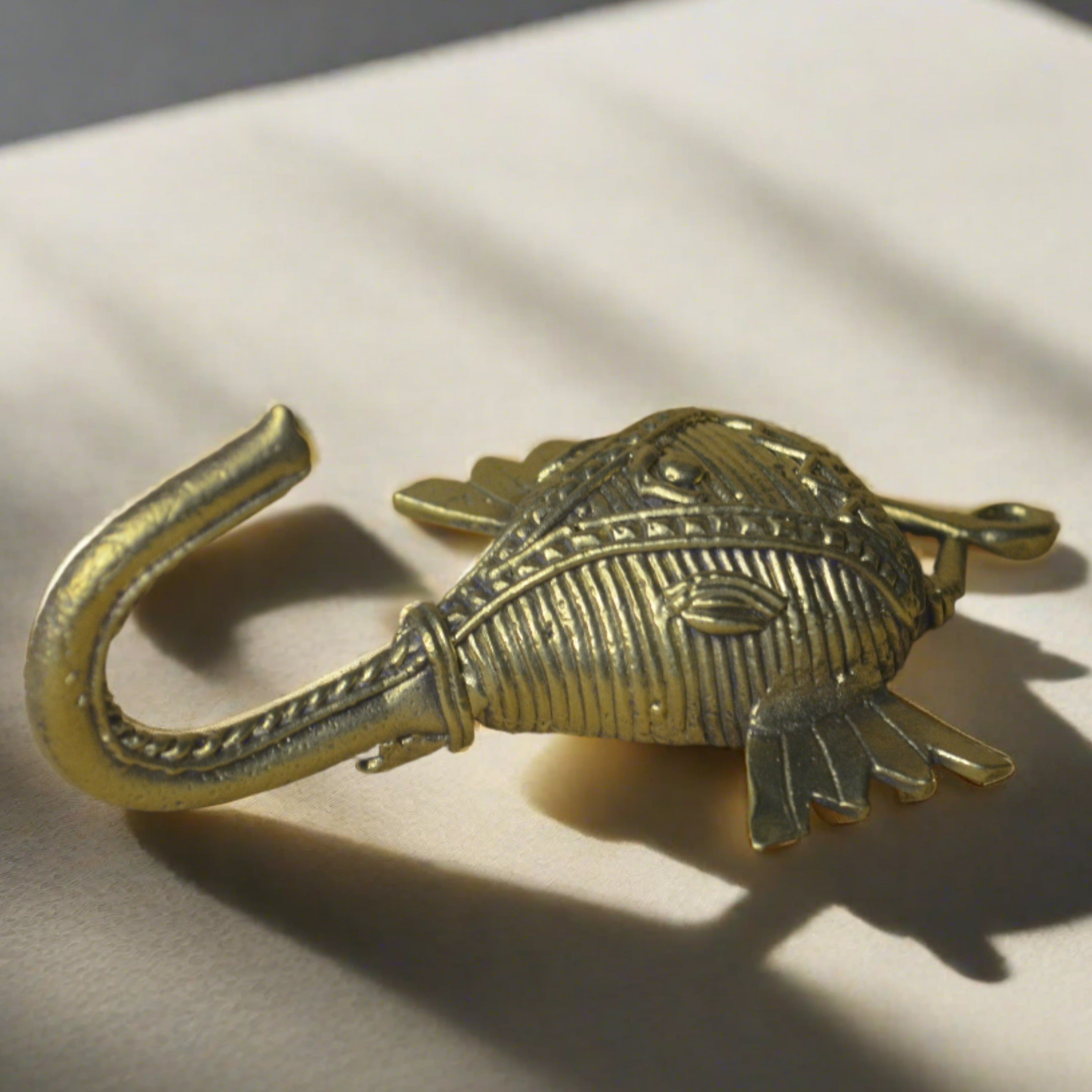 Dhokra Craft - Elephant Key Holder – KalaKart