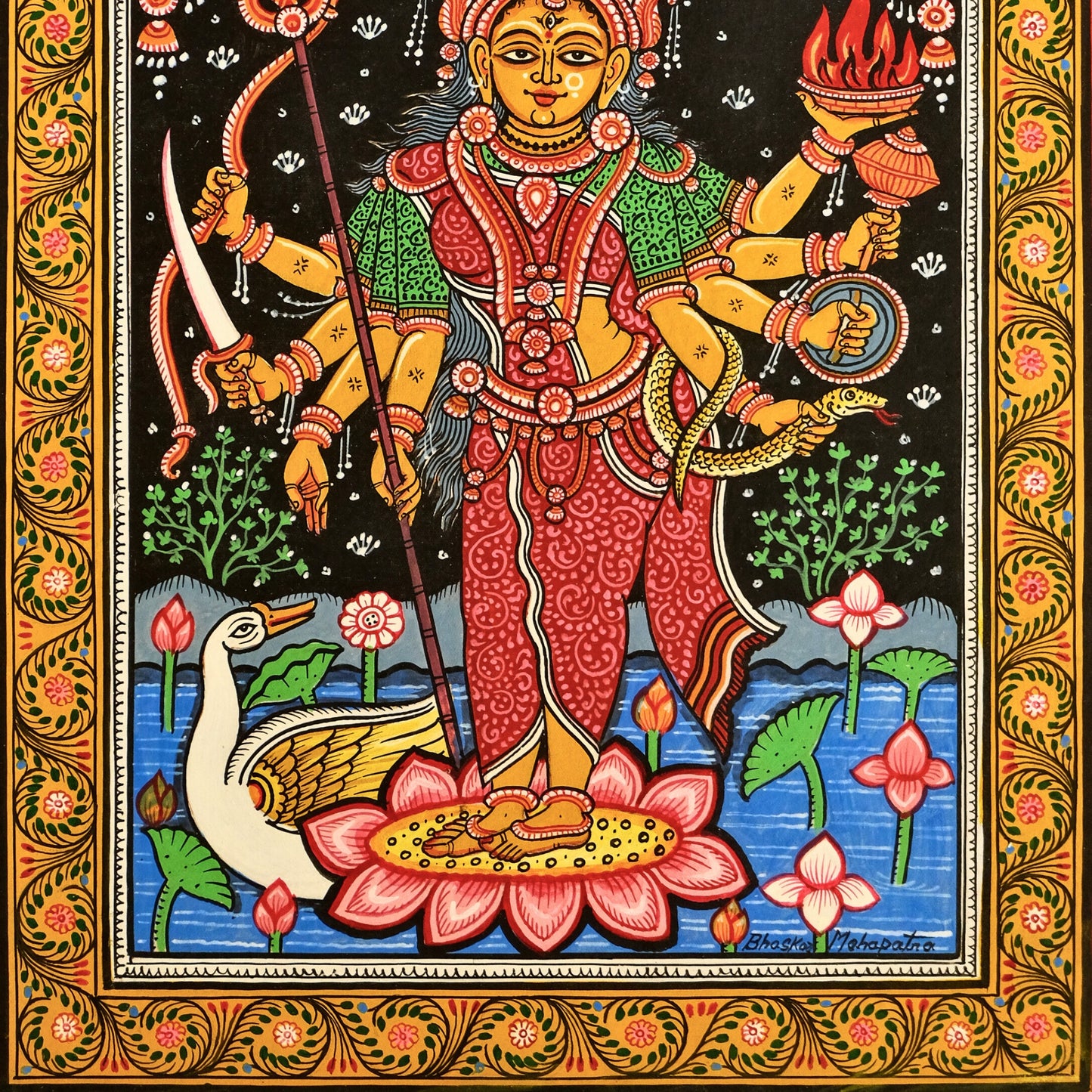 Pattachitra Painting - Goddesses Durga – KalaKart