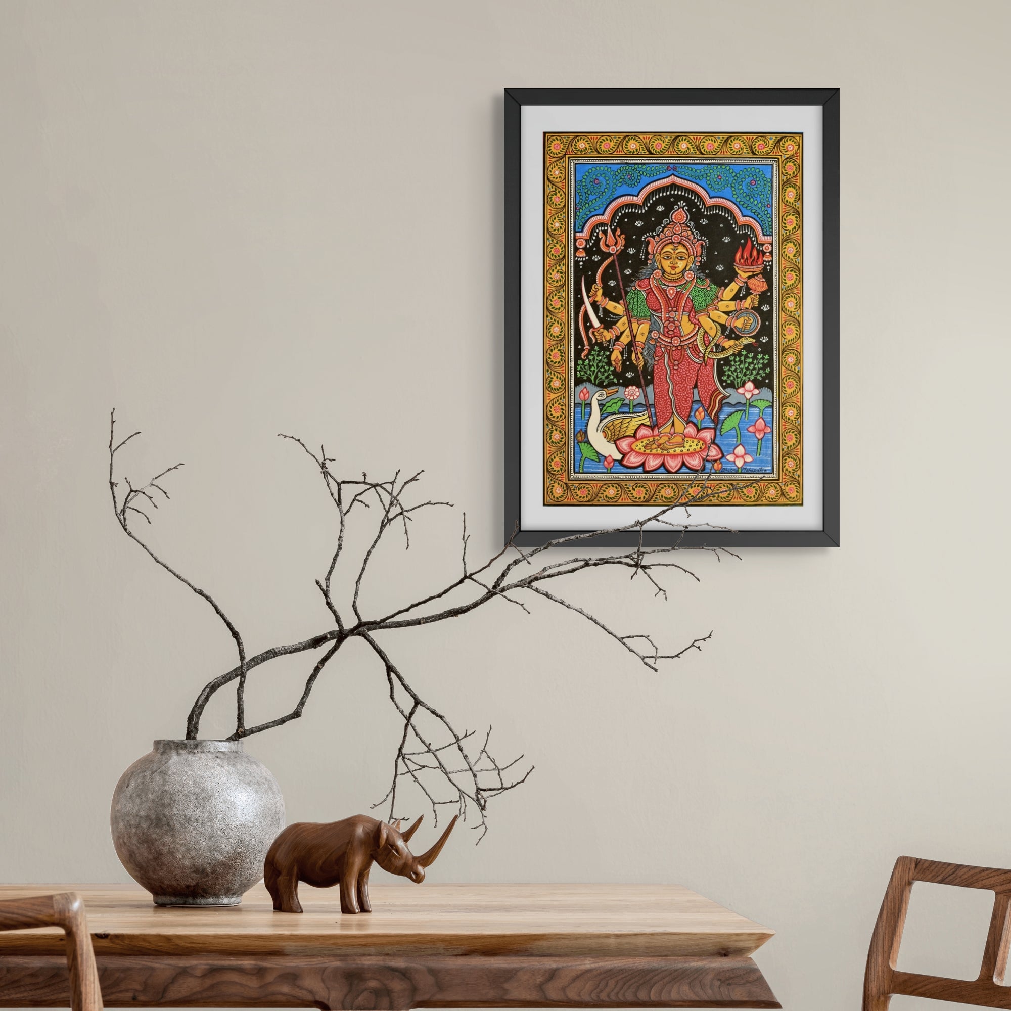 Pattachitra Painting - Goddesses Durga – KalaKart